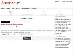 Austrian Airlines Online Check In - Step-by-Step Guide