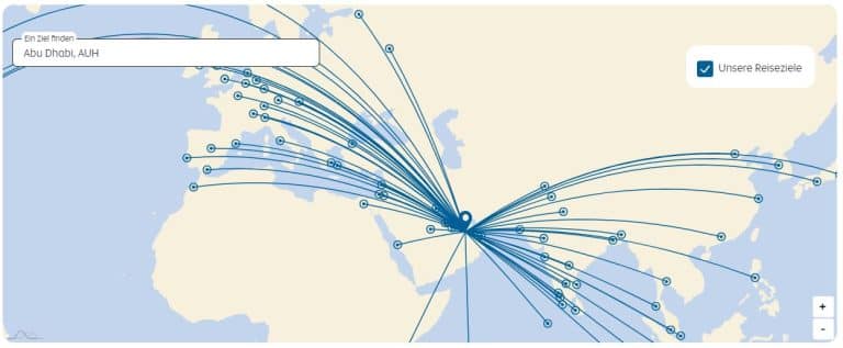 Flugplan Etihad Airways |2025| - Flug finden & Flugstatus überprüfen
